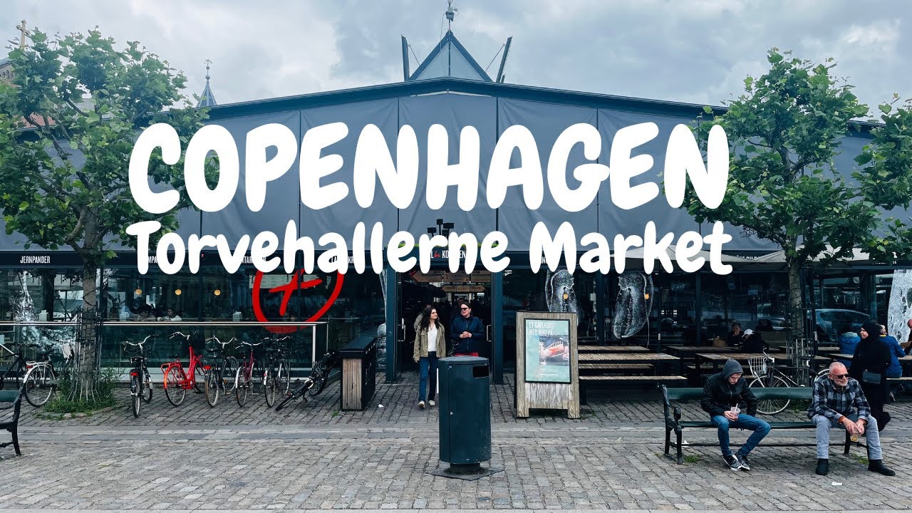 🇩🇰 WALKING TORVEHALLERNE MARKET COPENHAGEN // Smørrebrød, Fish & more ...