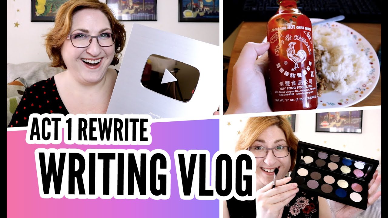 Breaking my writing process + Silver Play button unboxing | Act 1 ...