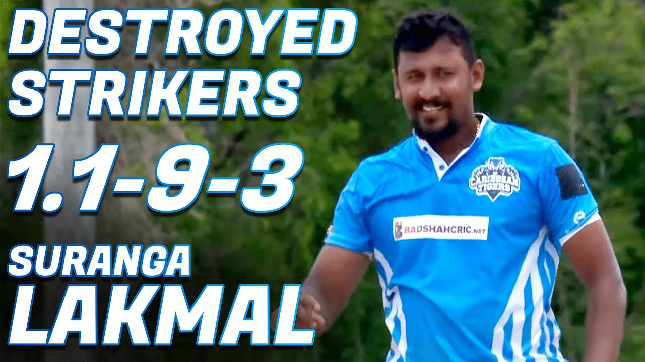 Suranga Lakmal Bowling | Caribbean vs New York | Match 24 | The Final | MAX60 Caribbean League ...