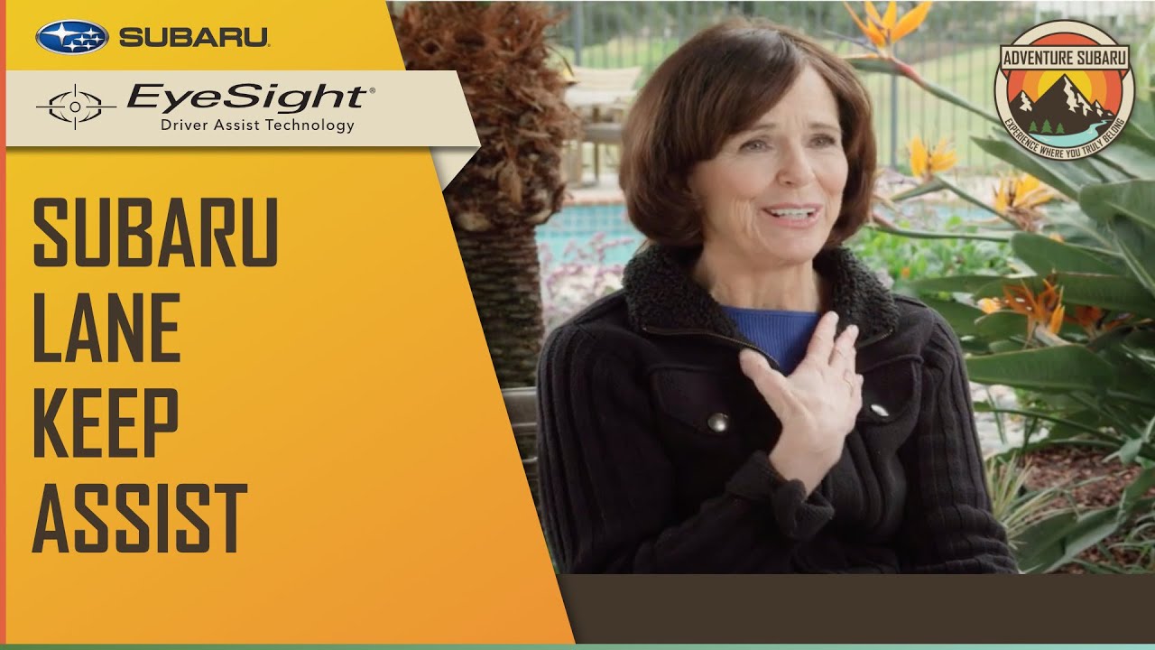 Why EyeSight: Subaru Lane Keep Assist 2022 - YouTube