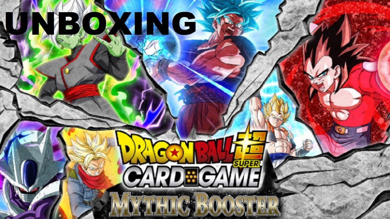 Dragon Ball Super Mythic Booster Box Unboxing - YouTube
