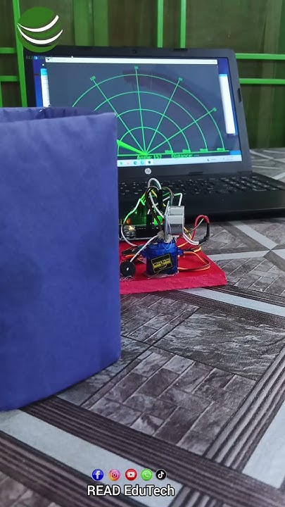 Arduino Radar System In Action#shorts #shortsfeed #readedutech - YouTube
