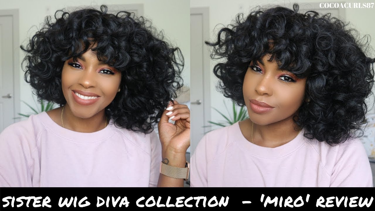 CURLS CURLS CURLS!! Diva 'MIRO' Wig Install + Initial Review - YouTube
