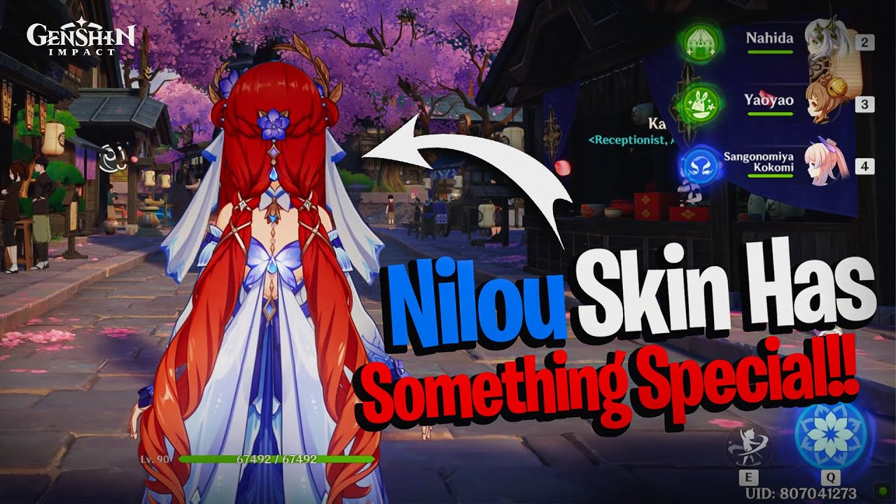 Did You Know About This In New Nilou Skin/Outfit??🤔| Genshin Impact ...