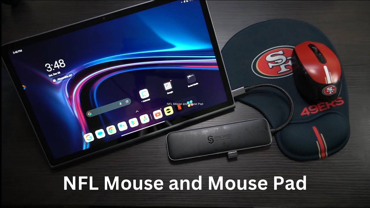 NFL Mouse and Mouse Pad (49ers) - YouTube