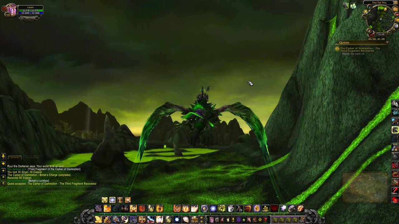 The Cipher Of Damnation The Third Fragment Recovered Quest ID 10579 ...