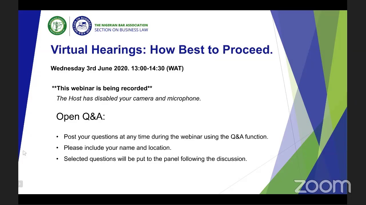 VIRTUAL HEARINGS: HOW BEST TO PROCEED - YouTube