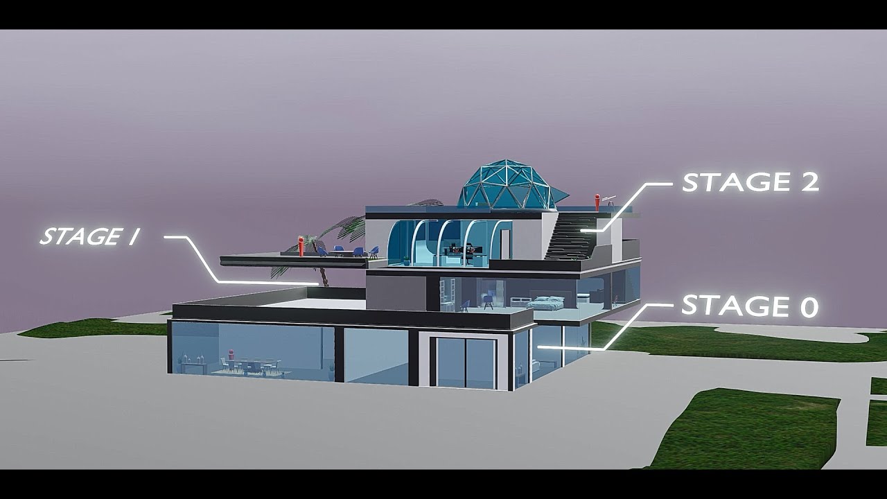 HOUSE DESIGN IN BLENDER3D - ASSEMBLING - ANIMATION - UCD0001 - Designed ...