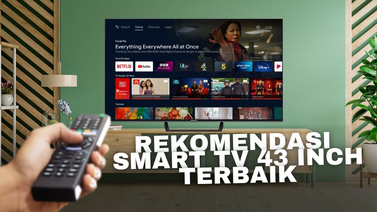 8 REKOMENDASI SMART TV 43 INCH TERBAIK 2023 MERK ANDROID SMART TV 43 ...