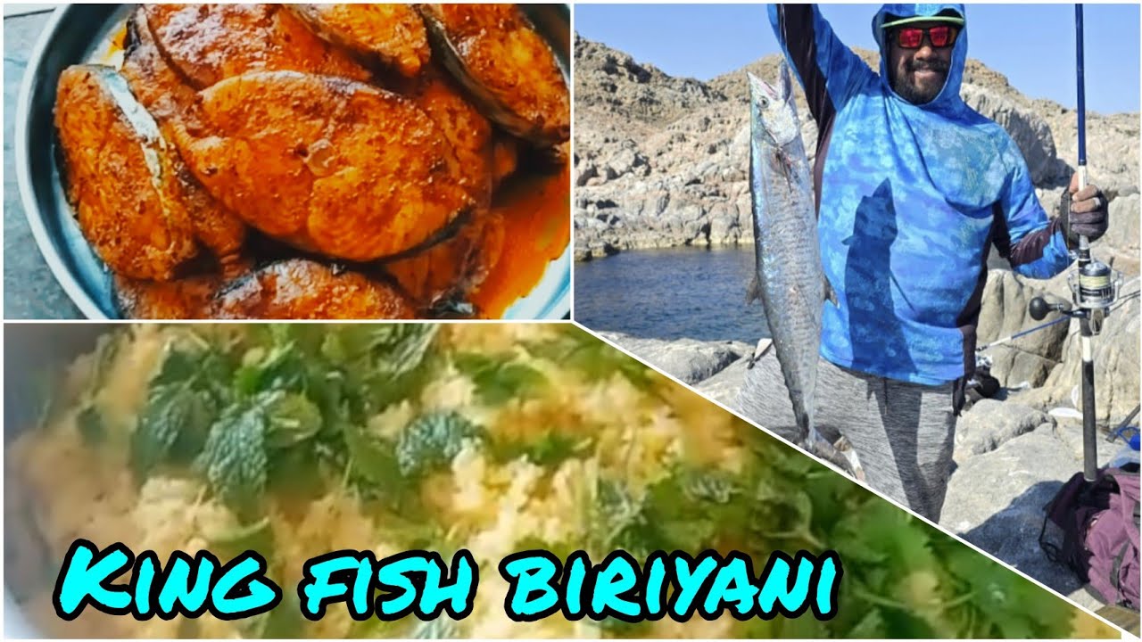 king fish biriyani 😋😋#kingfish #biriyani #biriyanilovers #bigfish # ...