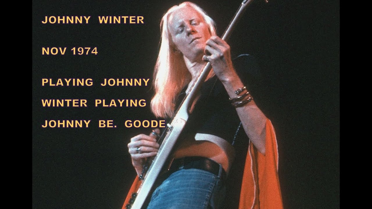 JOHNNY WINTER JOHNNY BE. GOODE NOV 1974 COLOR FOOTAGE - YouTube