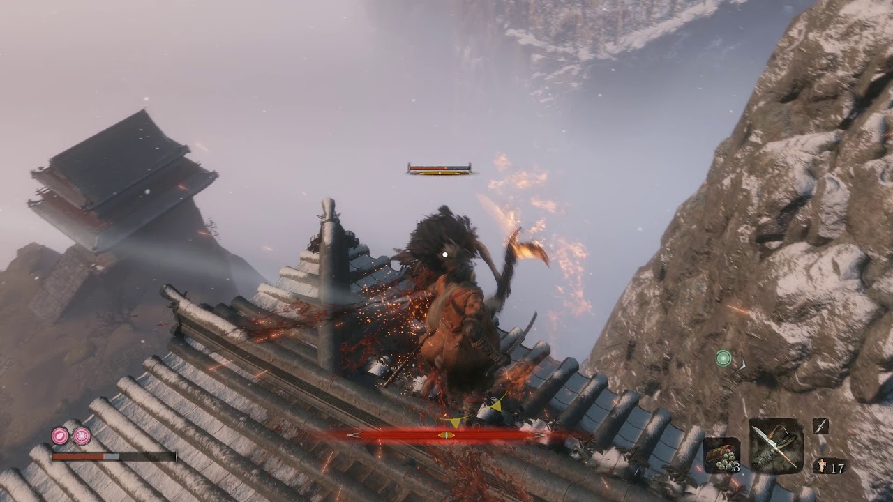 Sekiro Shadows Die Twice – Exploring Ashina Castle Rooftops - YouTube