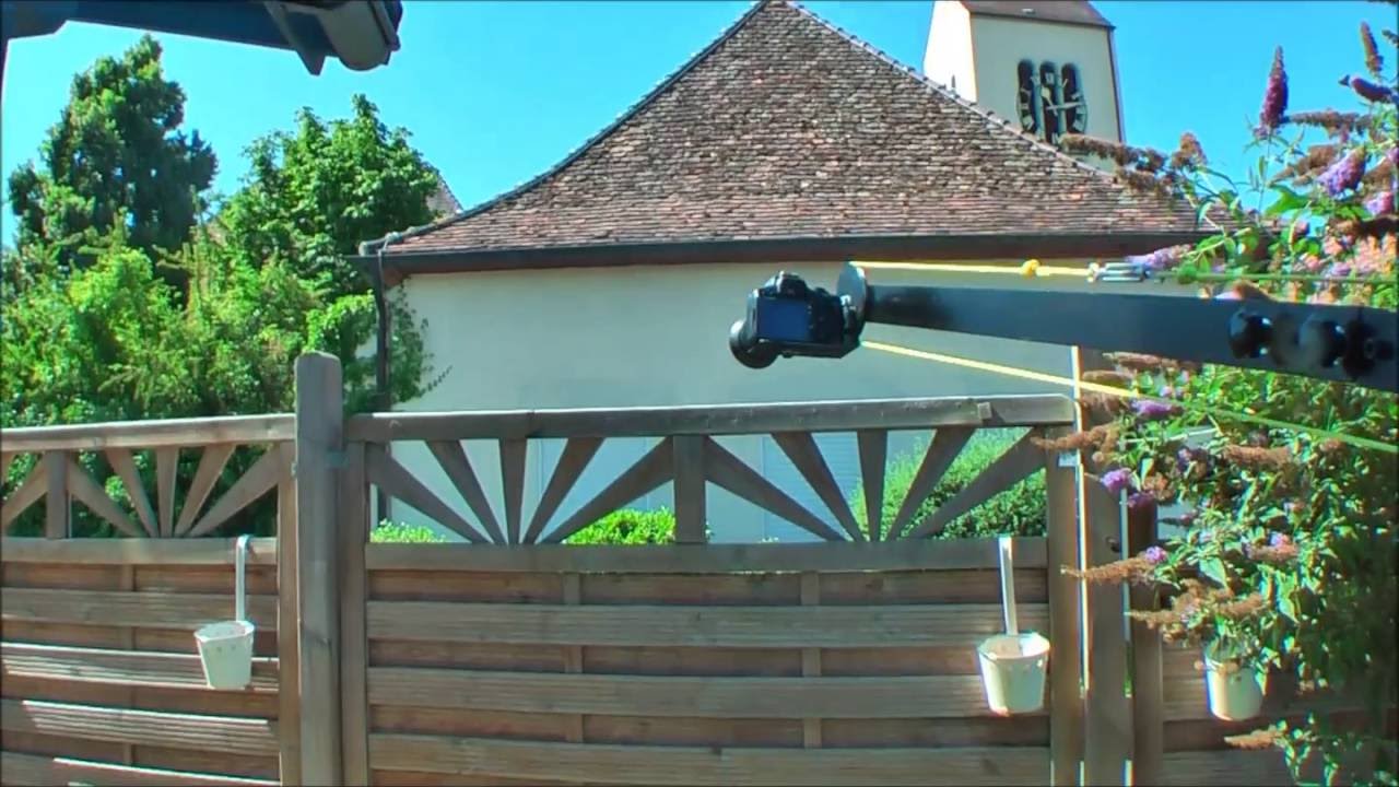DIY - Kamera-Kran + Slider - Eigenbau + Test - 100 €, Small Budget ...
