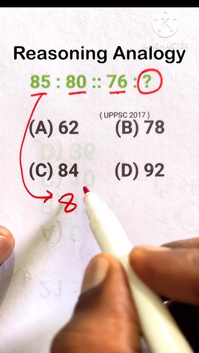 Analogy | Number Analogy | Exam Missing Number | Resoning Questions | Reasoning tricks ...