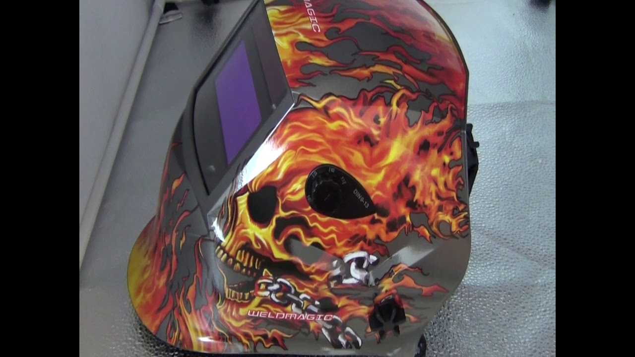 Custom Skull Welding Helmets