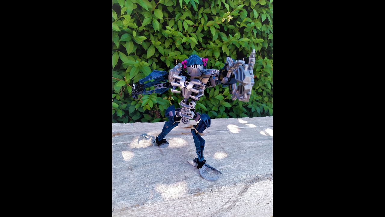 Bionicle Moc: Triplicate, the Terror of Stelt - YouTube