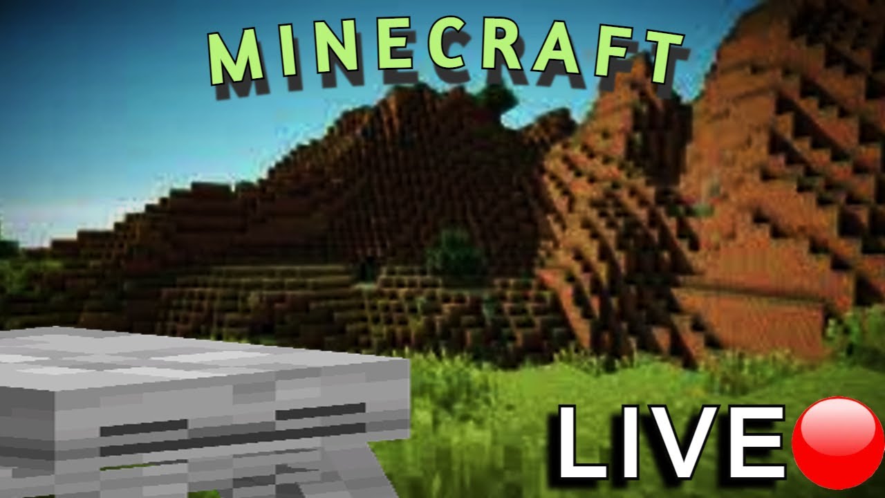 Streaming MINECRAFT FOR THE FIRST TIME.. | LIVE - YouTube