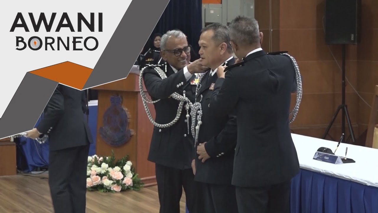 Datuk Mancha Ata Pesuruhjaya Polis Sarawak ke-28 - YouTube