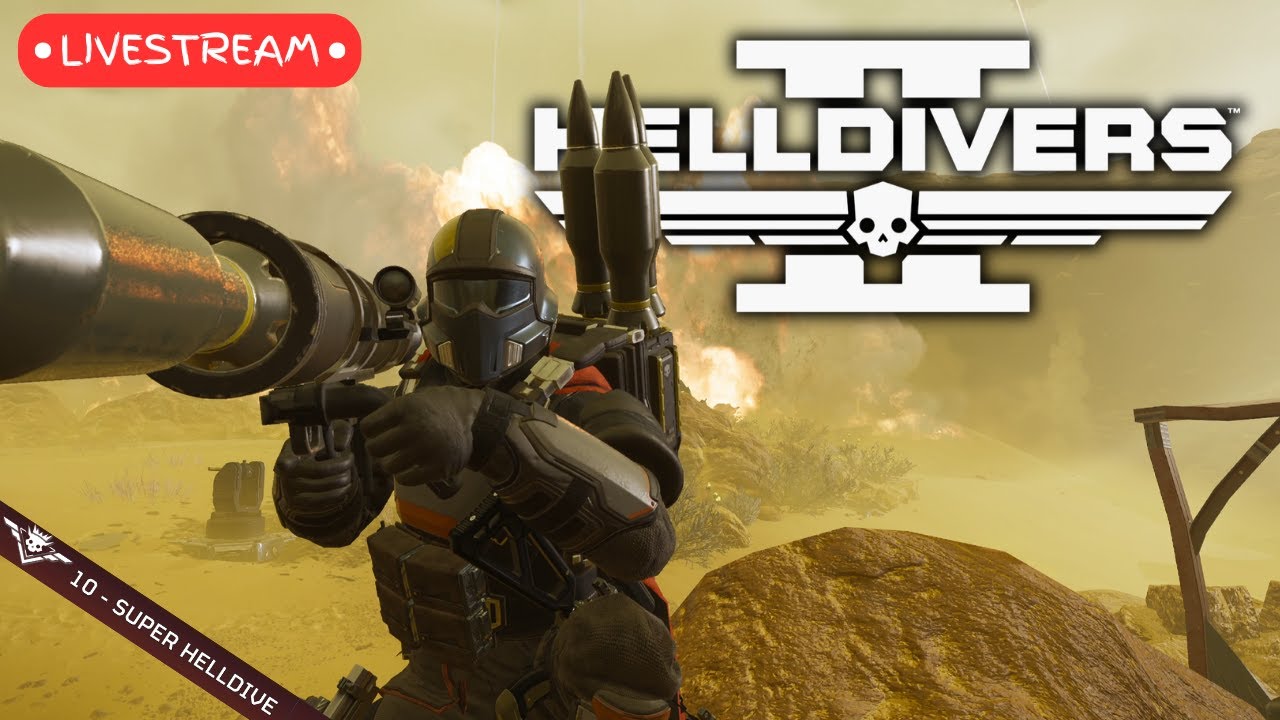 Building The Quarantine Zone || Helldivers 2 Live Gameplay (2nd Playthrough) - YouTube