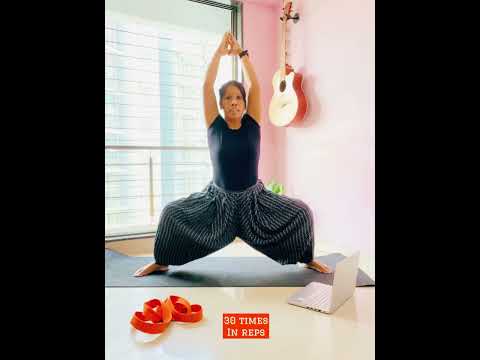 5 Goddess pose variations flow | UTKATA KONASANA | - YouTube