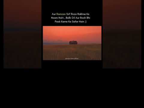 Ramazan ✨💖 || #shorts #islamicstatus #status #ramadan