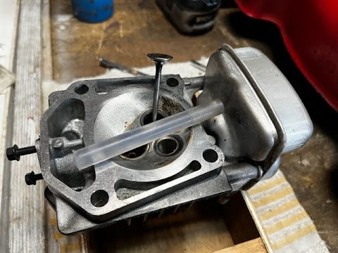 Grinding small engine valves super easy. - YouTube