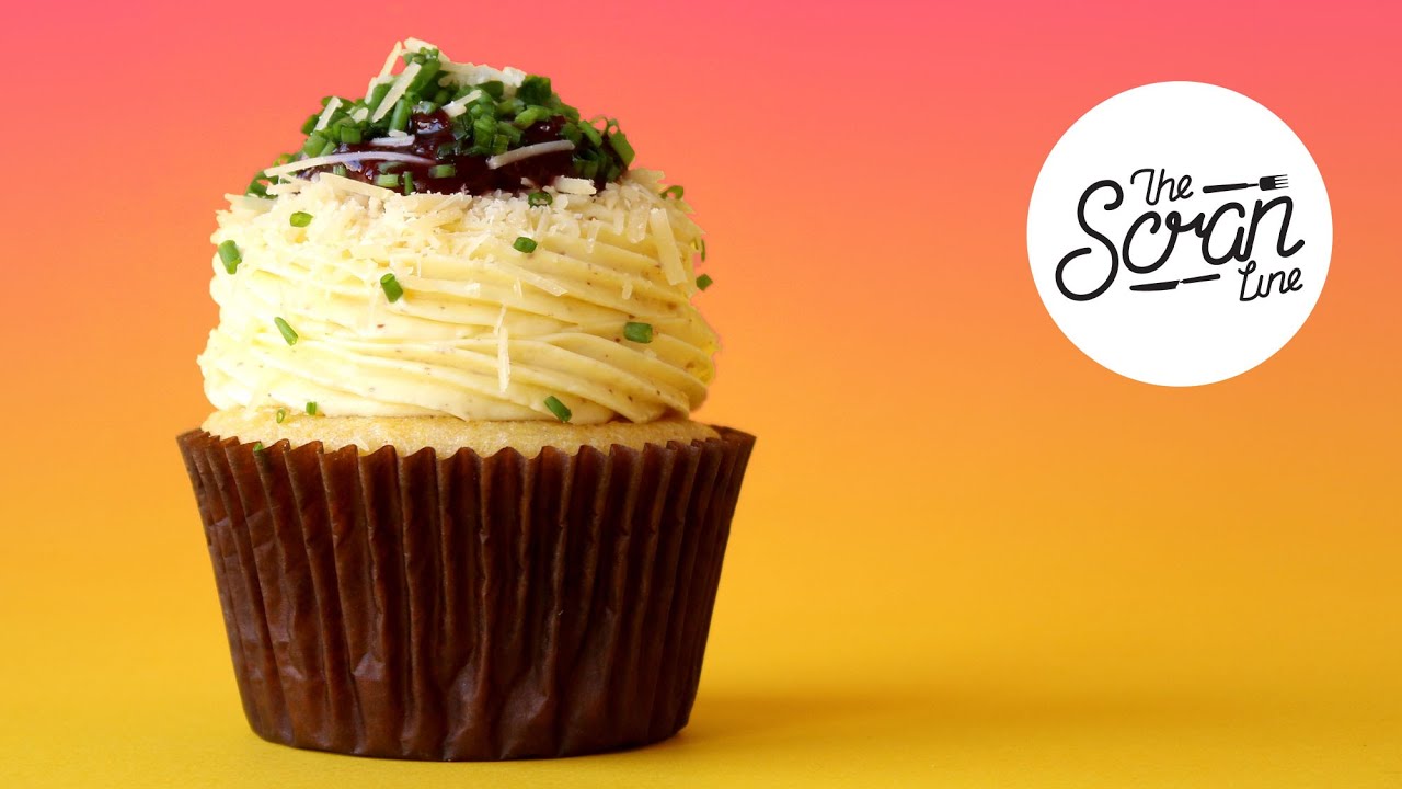 CORN DOG CUPCAKES - The Scran Line - YouTube