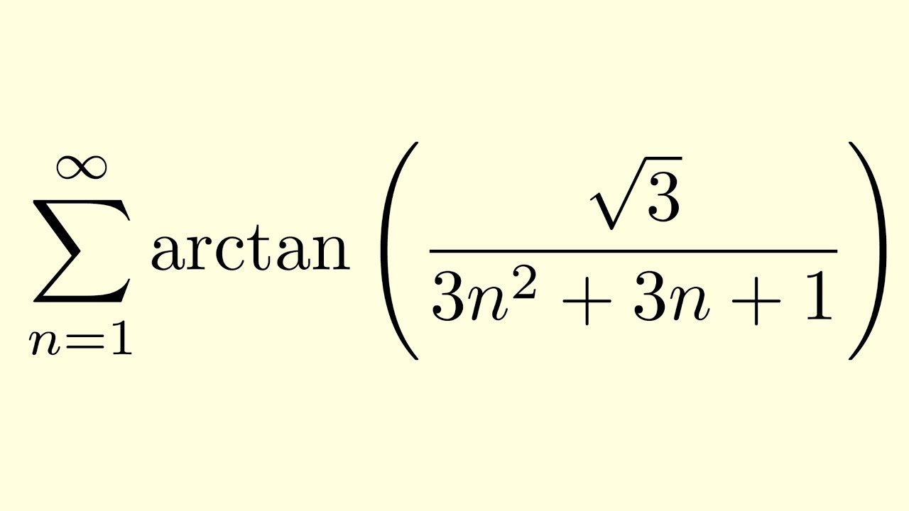 Evaluating An Infinite Series YouTube evaluating-an-infinite-series-youtube