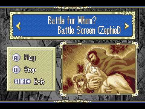 Fire Emblem 6 OST - Battle for Whom? (Zephiel Battle Screen) - YouTube
