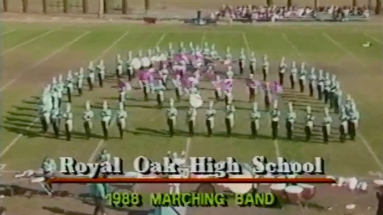 1988 Royal Oak Dondero High School Marching Band ... MCBDA State Finals ...