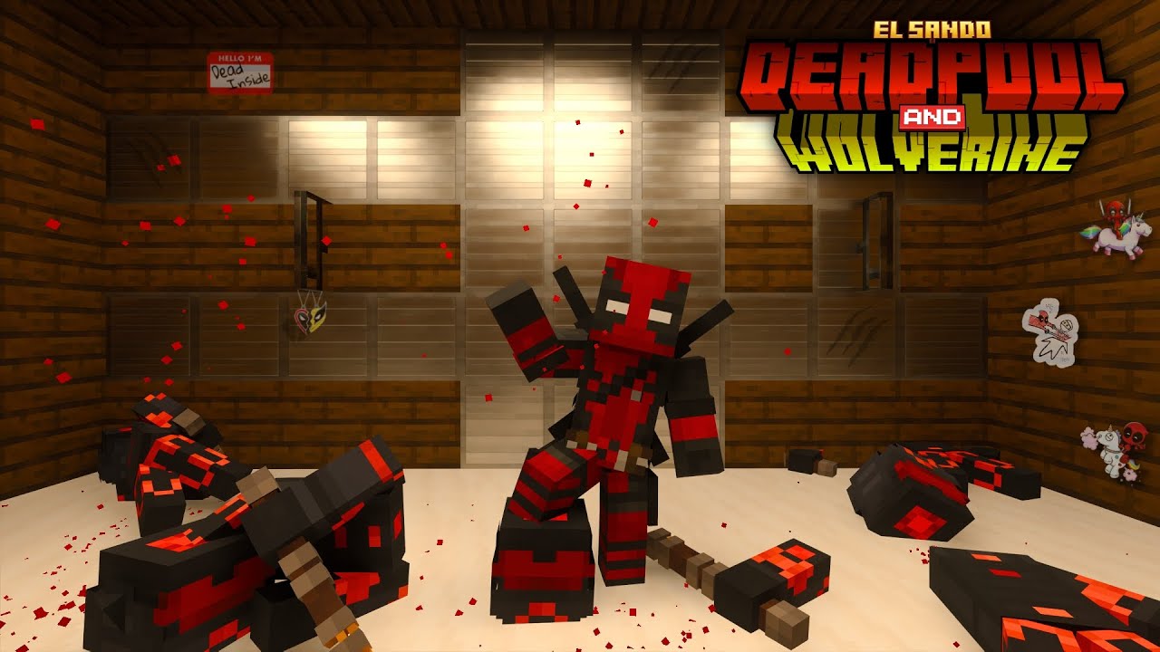 Minecraft Deadpool & Wolverine Addon | Official Trailer 1 RTX [4K] | EL ...