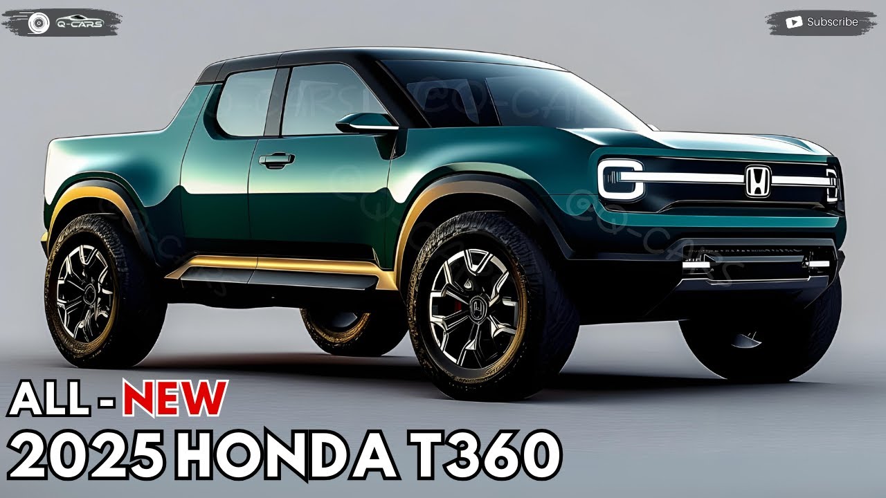 2025 Honda T360 Revealed - The Return Of The Classic Mini Truck !! - YouTube
