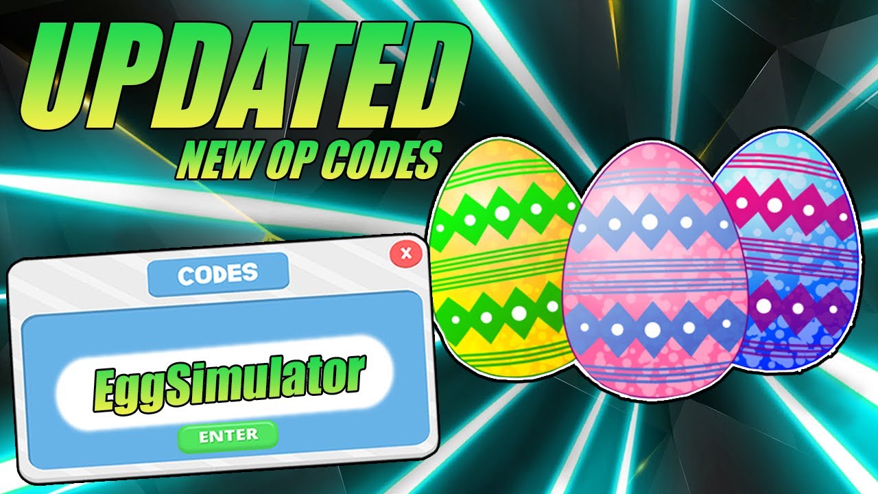ALL *NEW* SECRET OP CODES!? Roblox Egg Simulator [CODE: SPARKS] 2021 ...