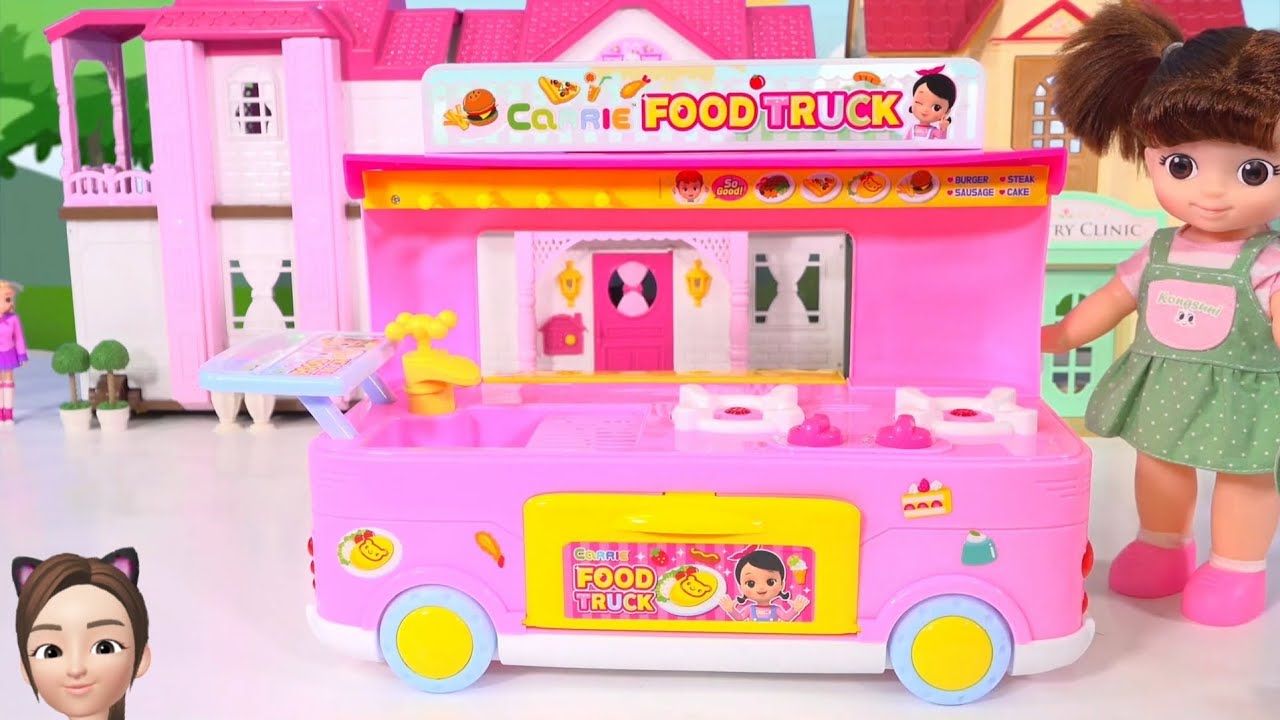 baby doll cooking a delicious food , enjoy and have fun - YouTube