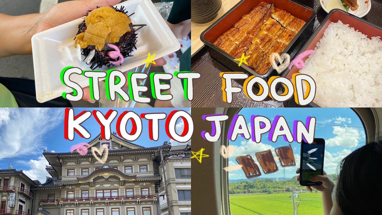Coba street food Kyoto Japan + insiden sepatu jatuh di rel kereta api🇯🇵 ...