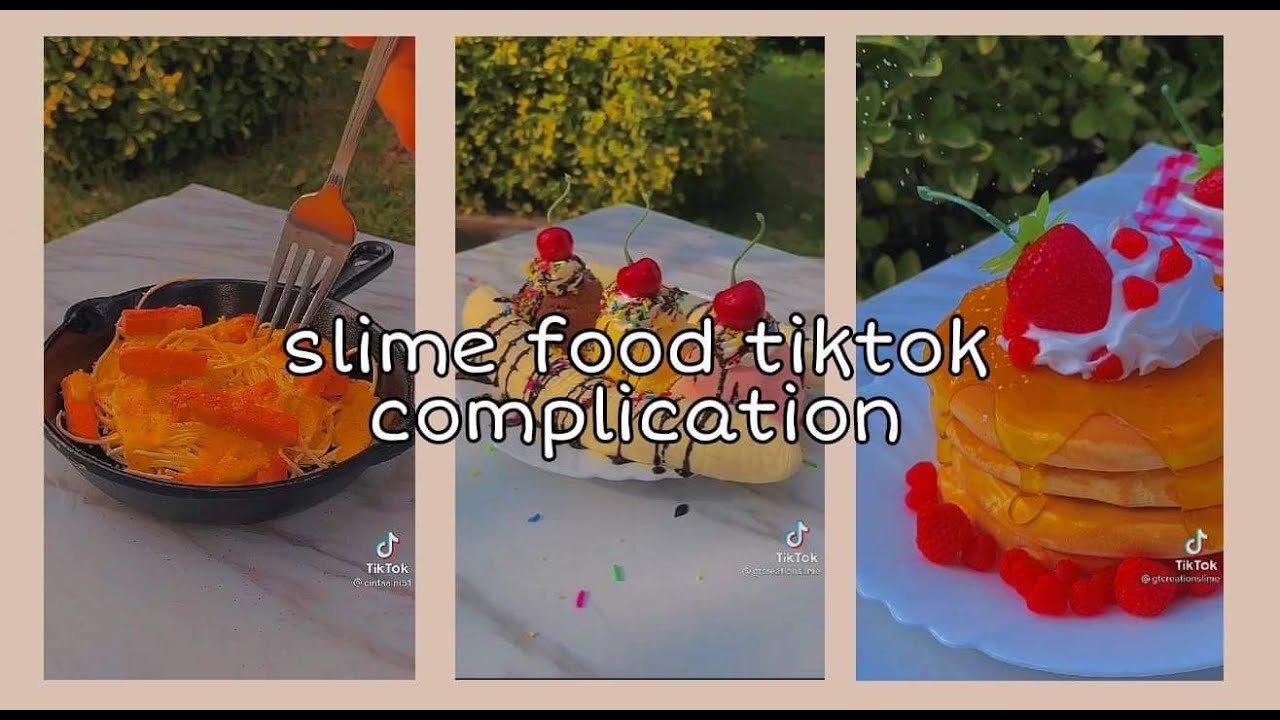Slime Food Making/Cooking | Slime Asmr | TikTok Complication - YouTube