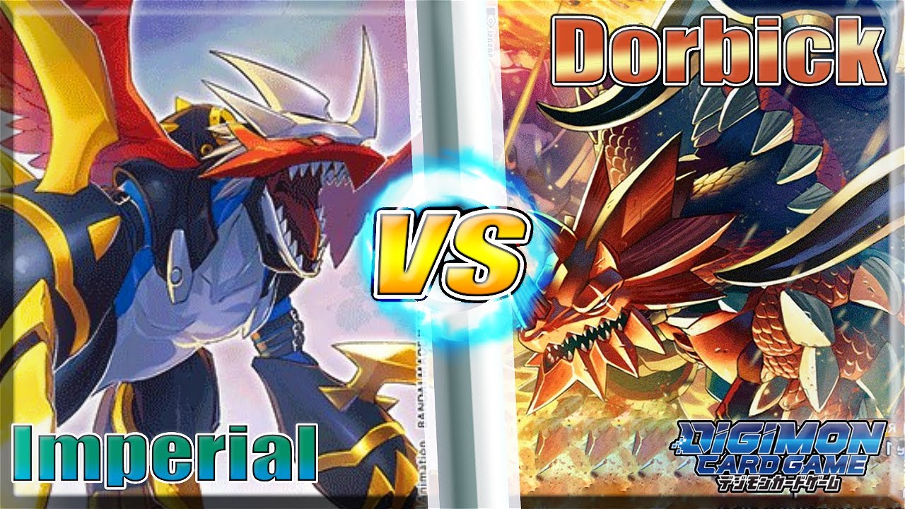 Imperialdramon VS Dorbickmon | BT12 | Digimon TCG Gameplay - YouTube