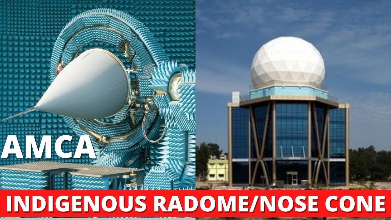 Desi Radome/Nose cone development for AMCA, ASTRA, TEJAS, MOTR - YouTube
