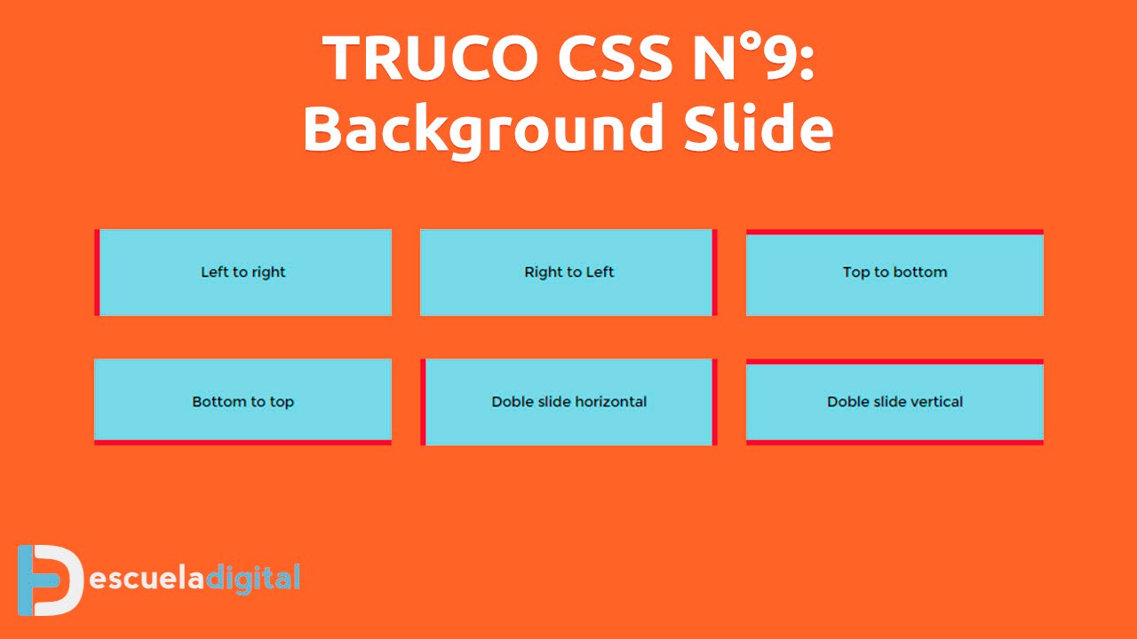 Trucos CSS (9) - Background slide - YouTube