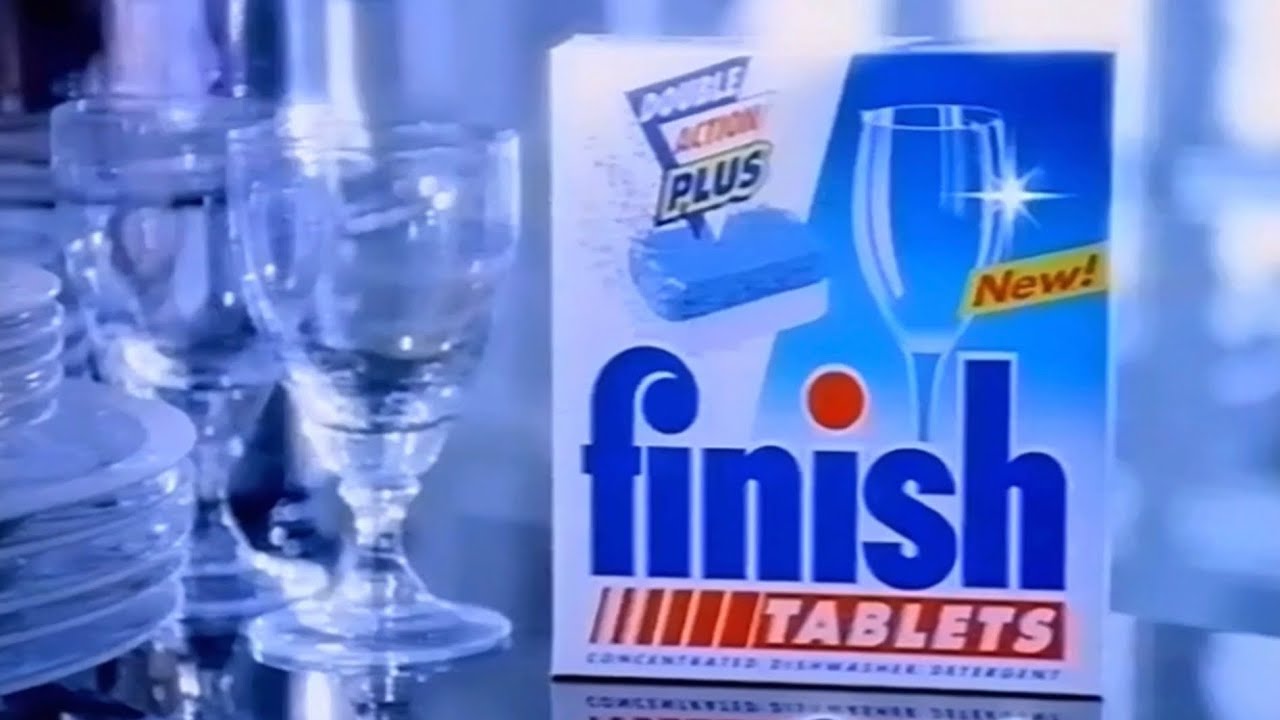 1998: Finish' Double Action Plus Tablets [Best] - 10sec Advert - YouTube