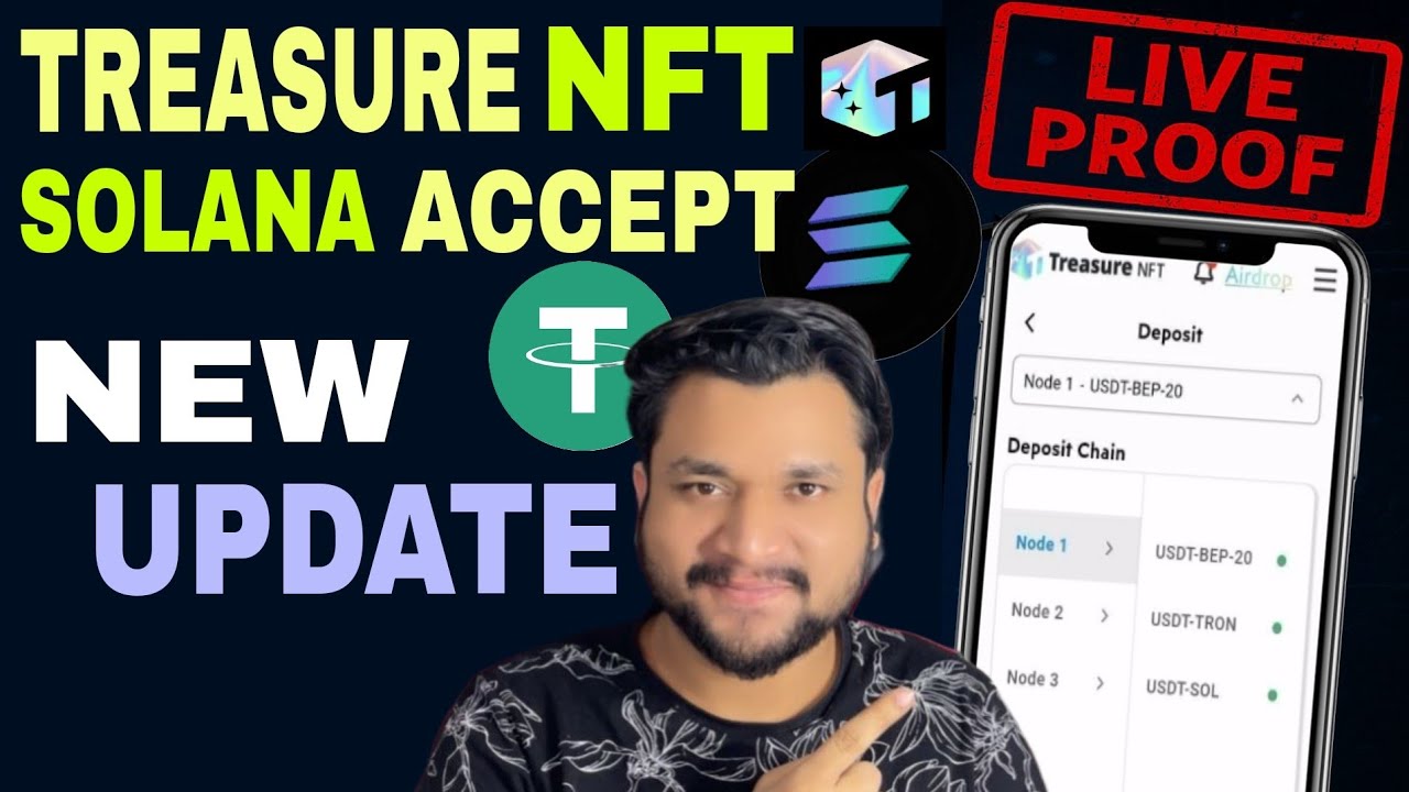 Treasure Nft New Updates | Treasure Nft Withdrawal 💰🔥| Solana Address ...