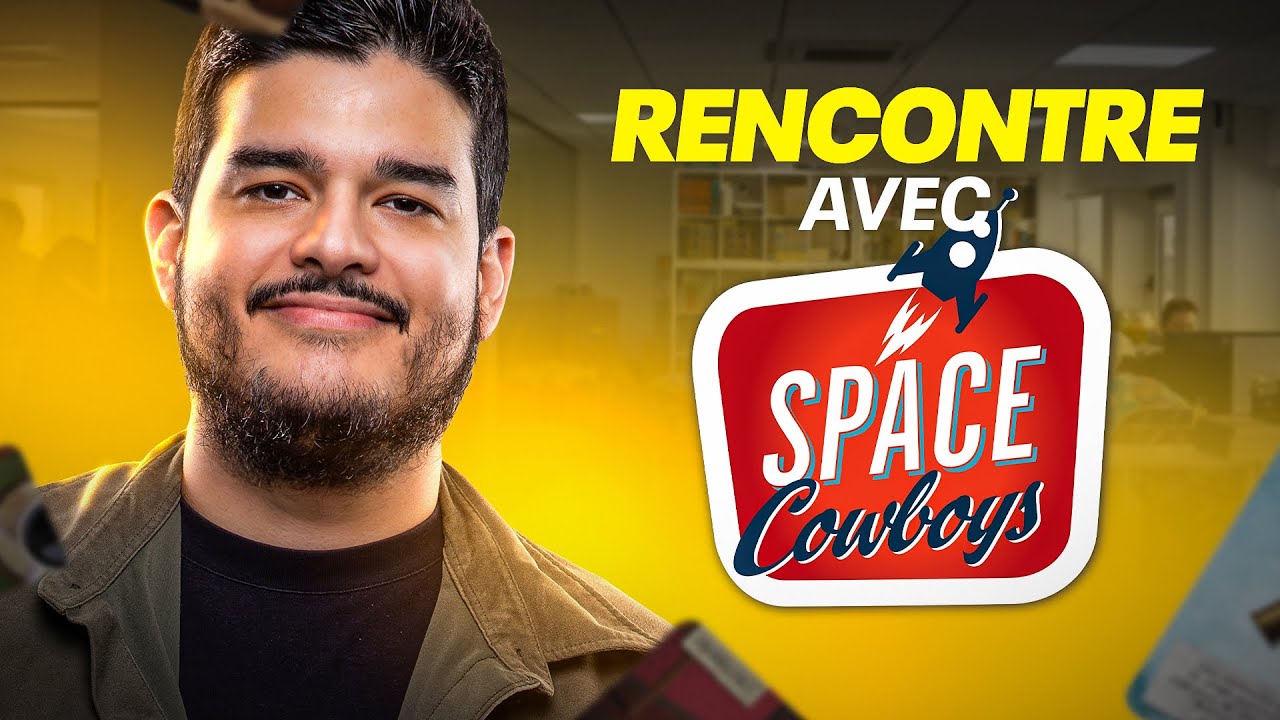 Shaunz chez Space Cowboys : les CRACKS des jeux de société ! - YouTube