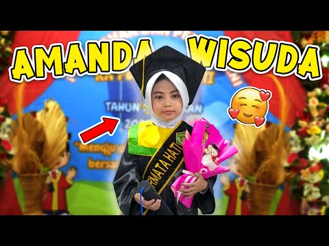 ALHAMDULILLAH AMANDA LULUS TK MENARI INDIA GEMES BANGET!!