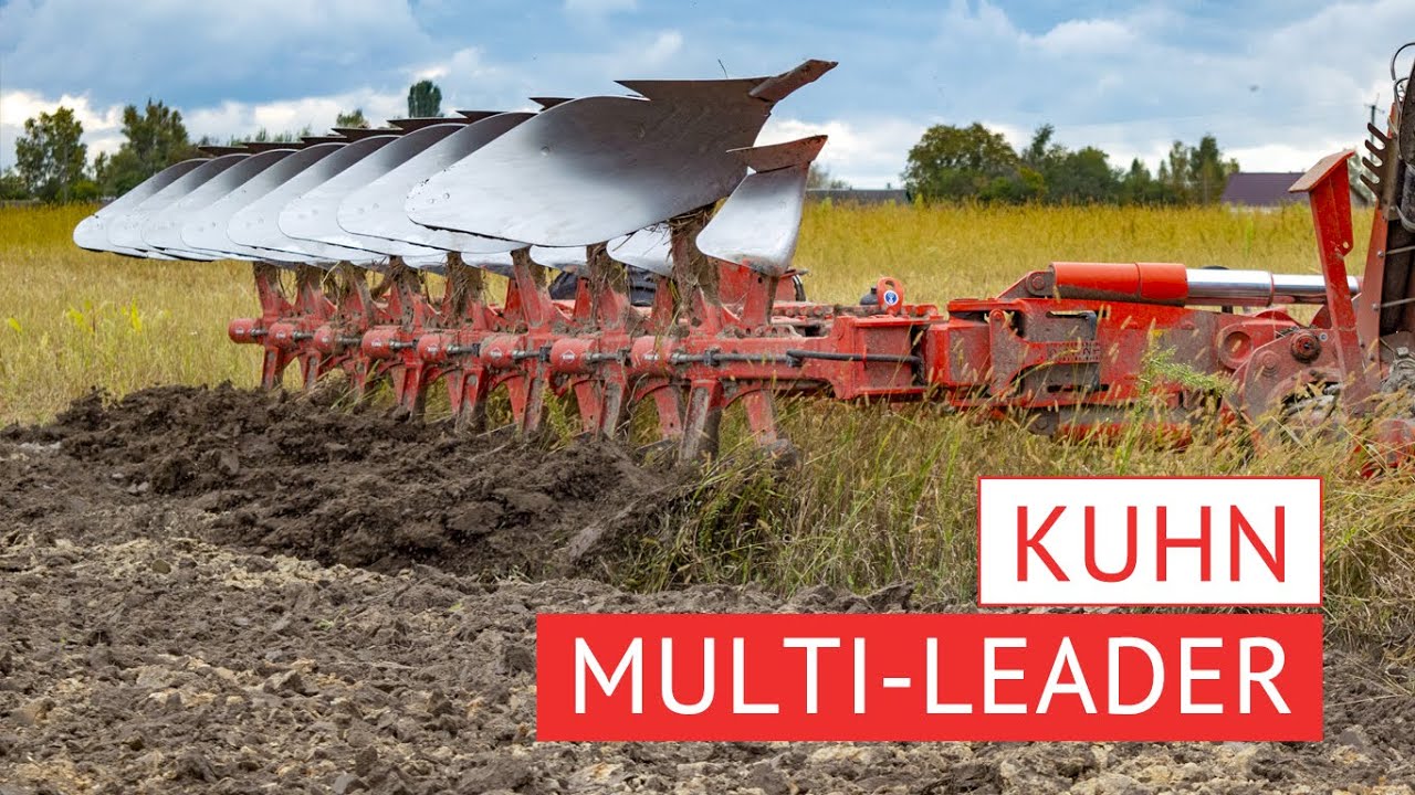 Плуг KUHN MULTI-LEADER в ФГ «Сокіл», робота в посушливих умовах ...