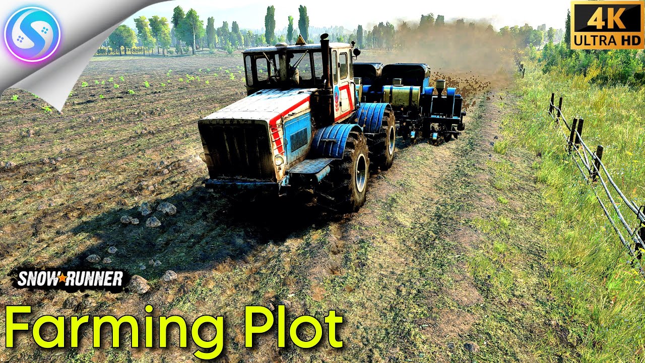 Farming Plot (Cultivate, Seed & Harvest) | Season 8 Snowrunner Tasks ...