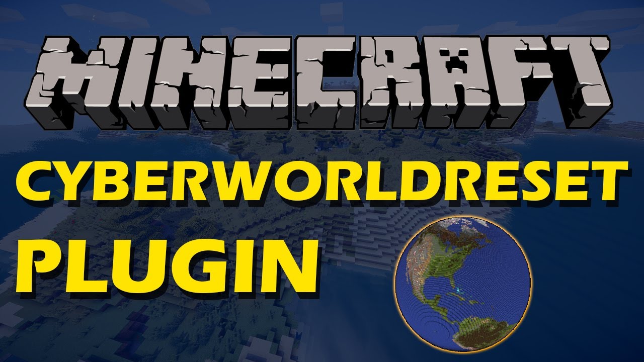 Scheduled world resets in Minecraft with CyberWorld Reset Plugin - YouTube