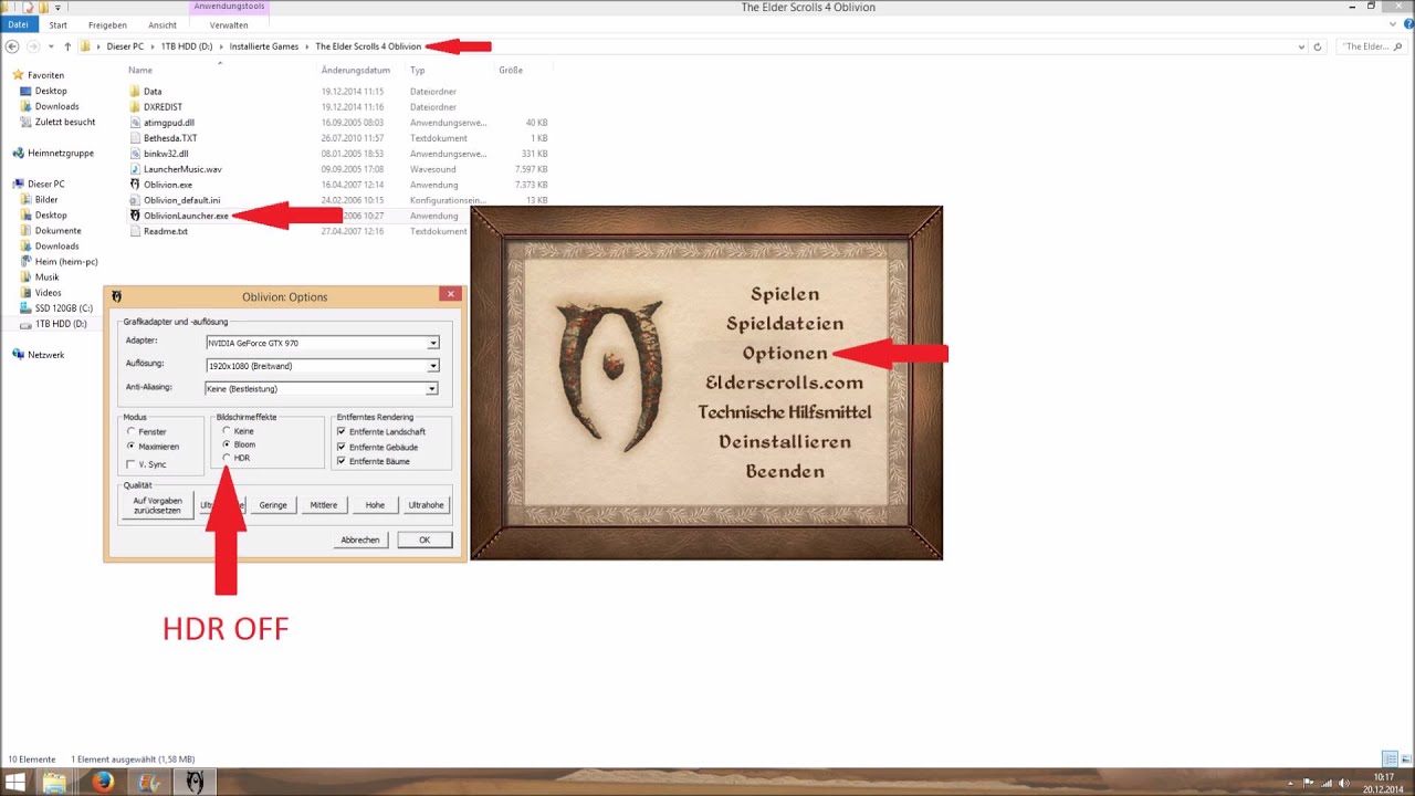 How to activate Sparse Grid Supersampling (SGSSAA) in TES 4 Oblivion ...