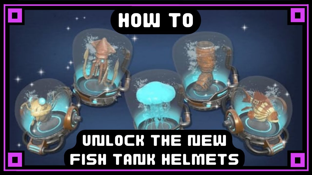 How To Unlock The New Fish Tank Helmet’s In | No Mans Sky | Worlds Part ...