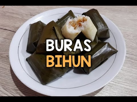 CARA MEMBUAT BURAS ISI BIHUN - YouTube