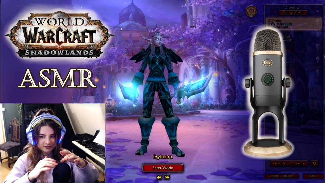 Dutch ASMR | Blue Yeti X: World of Warcraft Mic Unboxing & In-Game Test ...